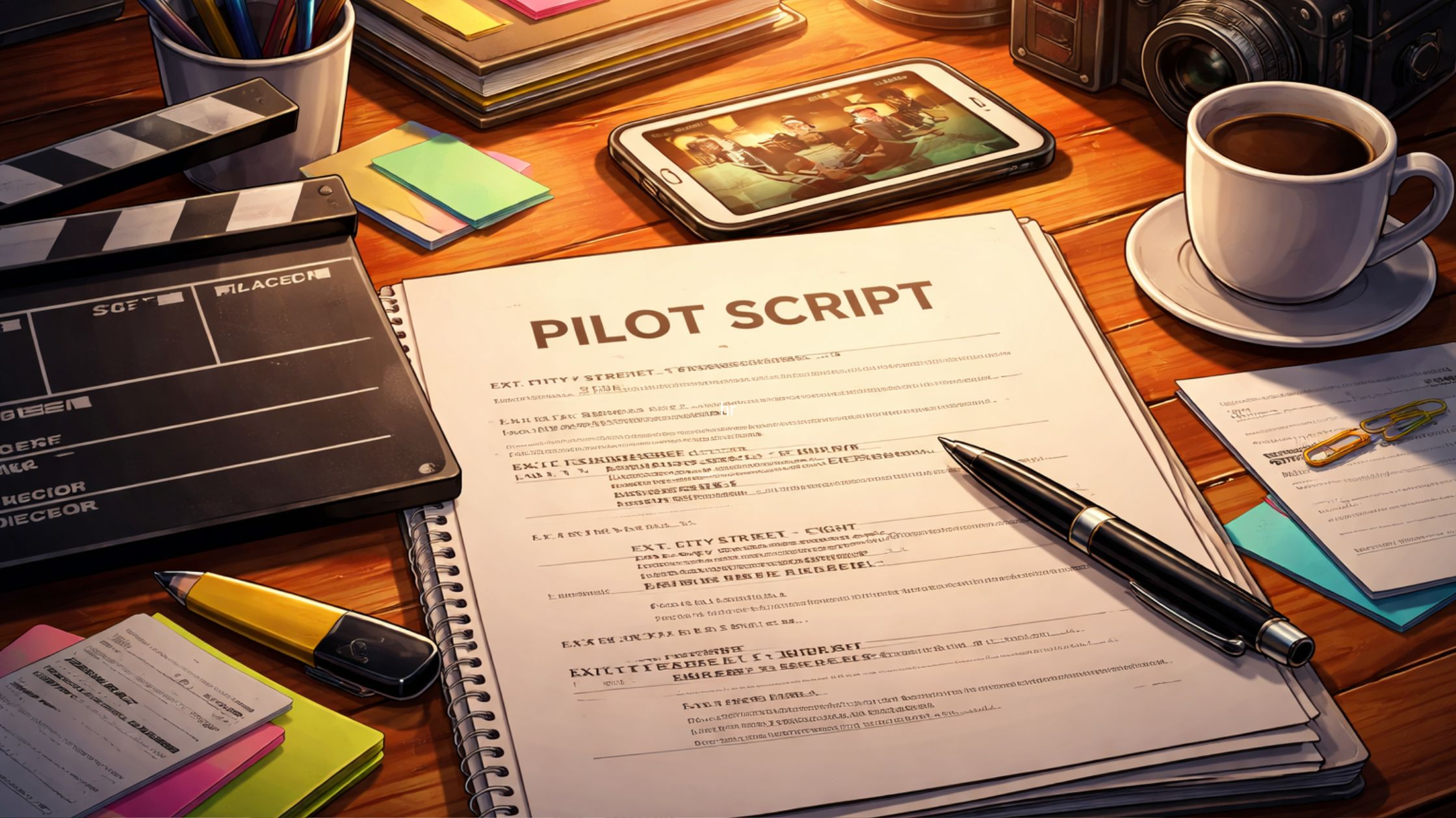 How to Write a Film Pilot: Structure, Hooks, and Scene Flow - iWay Thrills