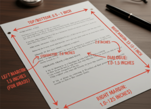 Screenplay Margins: The Formatting Rules You Need to Know - iWay Thrills